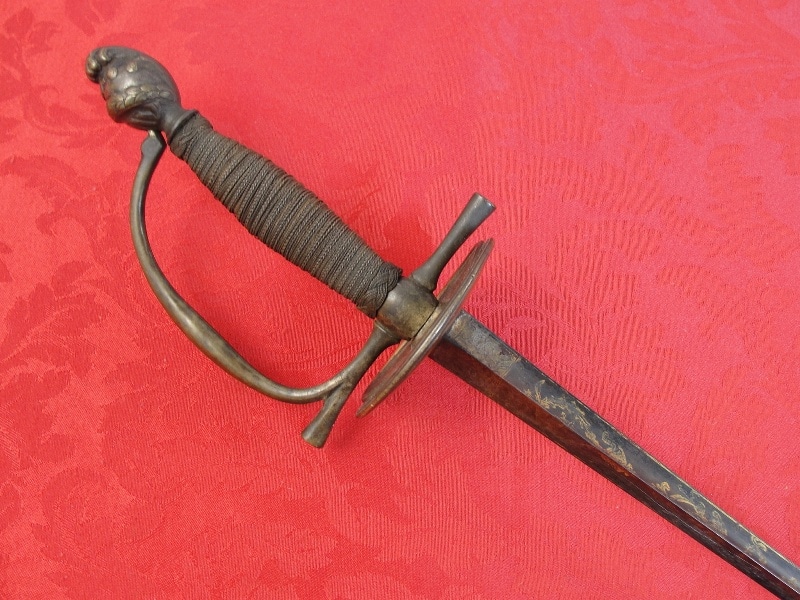 FRENCH NAPOLEONIC CIRCA 1800 OFFICER SWORD - Antiquefirearms