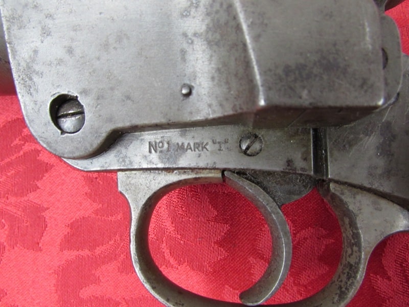 1111 - RARE ENGLISH WW1 WEBLEY & SCOTT No1 Mk1 STOCKED FLARE GUN ...