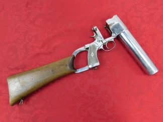 1111 - RARE ENGLISH WW1 WEBLEY & SCOTT No1 Mk1 STOCKED FLARE GUN ...